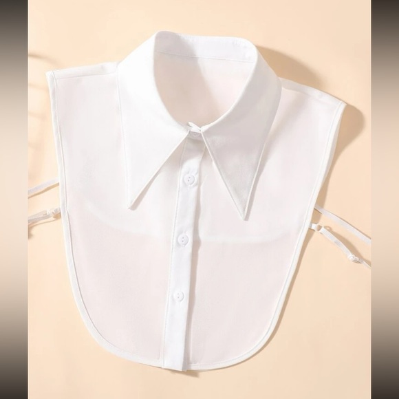 Accessories | White Pointy Preppy Collar Detachable Dickey Collar ...